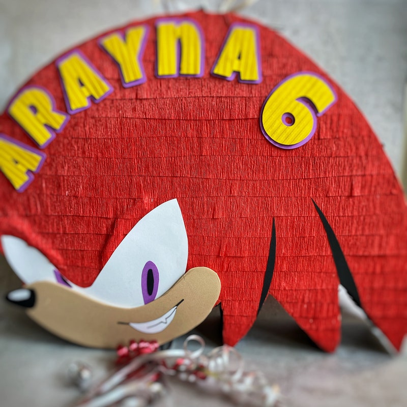 Sonic the Hedgehog Pinata - Etsy