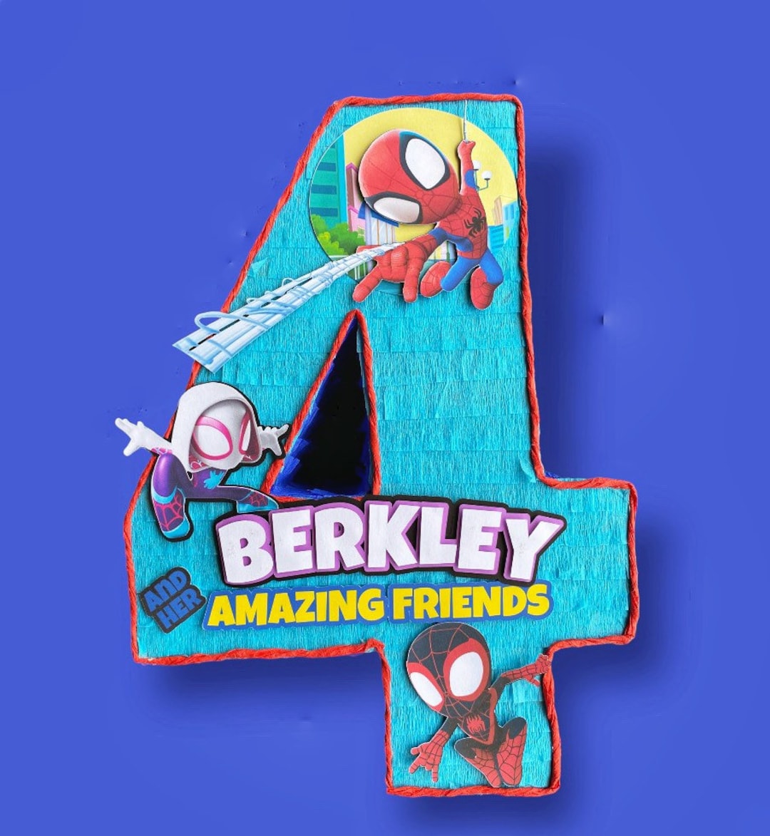 Spidey Spiderman Pinata - Etsy