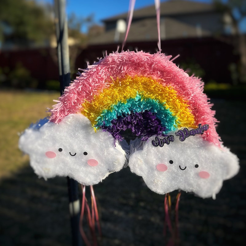 Rainbow Pinata - Etsy