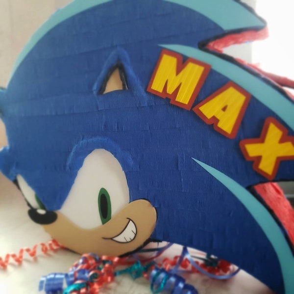 Sonic the Hedgehog Pinata - Etsy