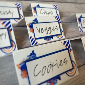 Dart Themed Table Signs - Etsy