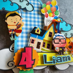 Up Cake Topper Aventura De Altura Birthday - Etsy