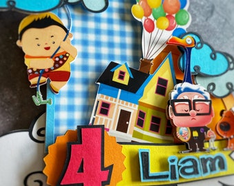 Up Cake Topper - Etsy