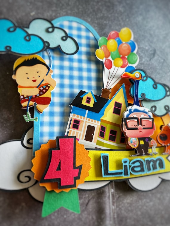 Up Cake Topper Aventura De Altura Birthday - Etsy