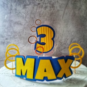 Sonic Cake Topper Party Sonic - Etsy