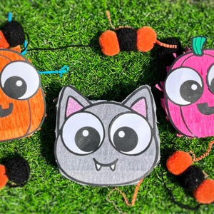 Halloween Mini Pinatas Halloween Pumpkin Bat Frankenstein Witch Hat - Etsy