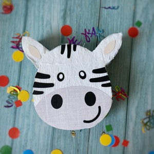 Jungle Pinata Mini Pinatas Hippo Elephant Lion Tiger Party Favors - Etsy