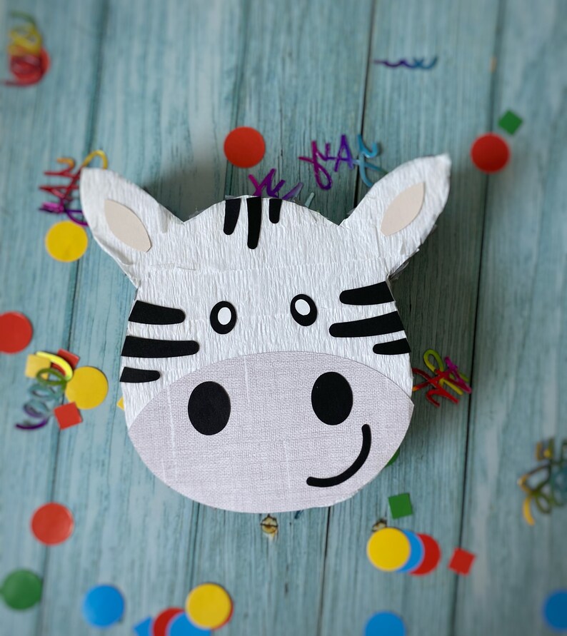 Jungle Pinata Mini Pinatas Hippo Elephant Lion Tiger Party Favors - Etsy