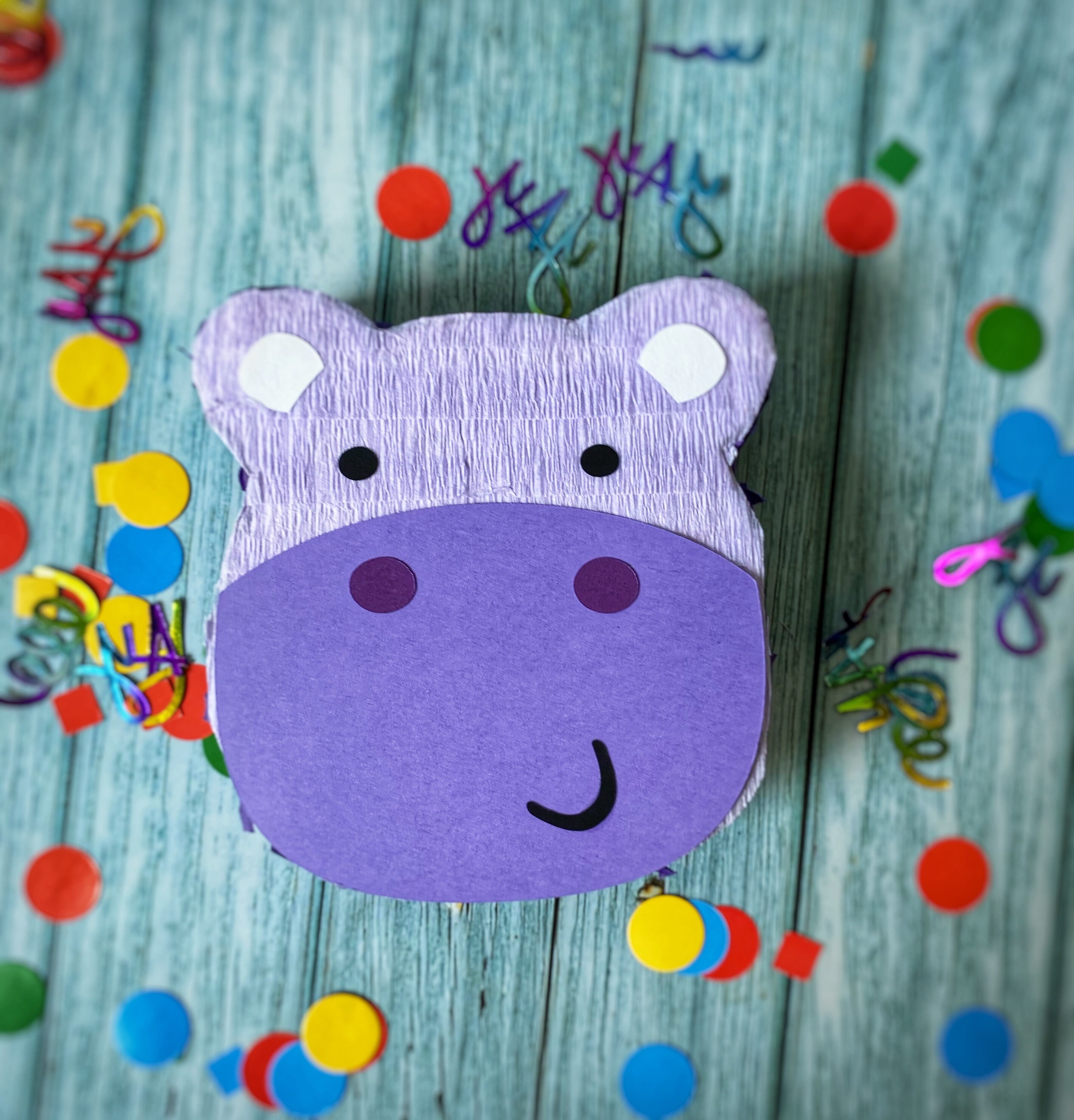 Jungle Pinata Mini Pinatas Hippo Elephant Lion Tiger Party Favors - Etsy