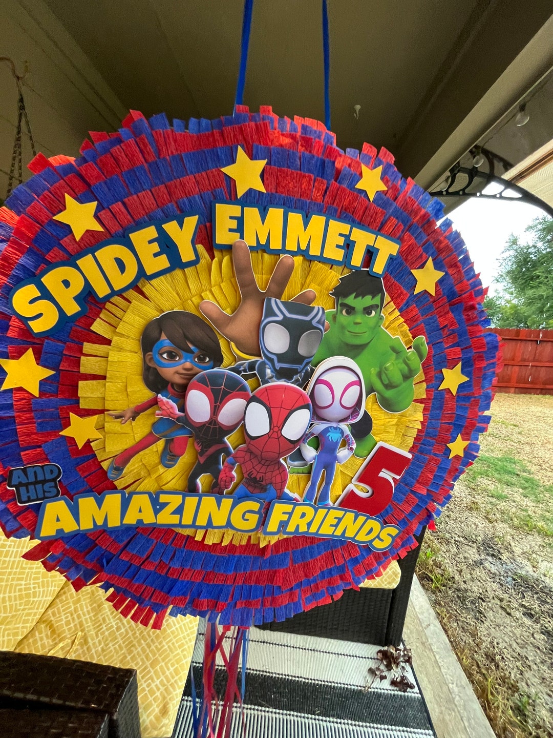 Spidey Spiderman Pinata - Etsy