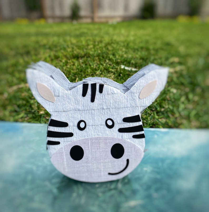 Jungle Pinata Mini Pinatas Hippo Elephant Lion Tiger Party - Etsy