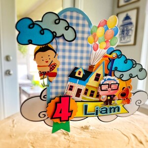Up Cake Topper Aventura De Altura Birthday - Etsy