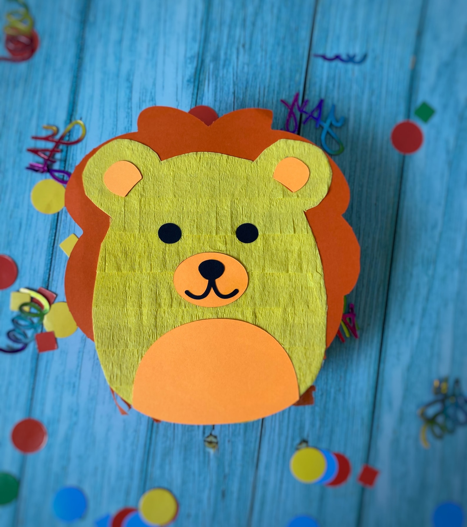 Jungle Pinata Mini Pinatas Hippo Elephant Lion Tiger Party Favors - Etsy