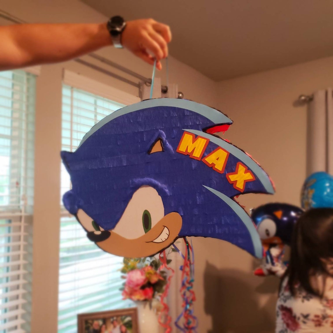 Shadow Sonic Pinata Boy Girl Birthday - Etsy