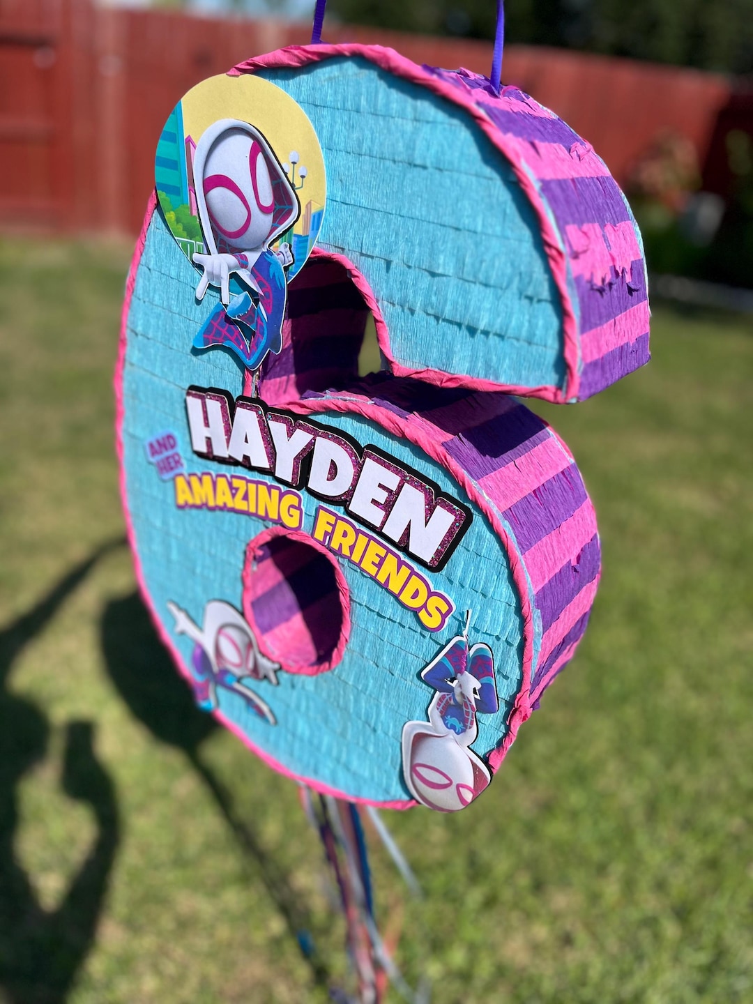 Ghost Spider Gwen Spidey and His Amazing Friends Pinata - Etsy