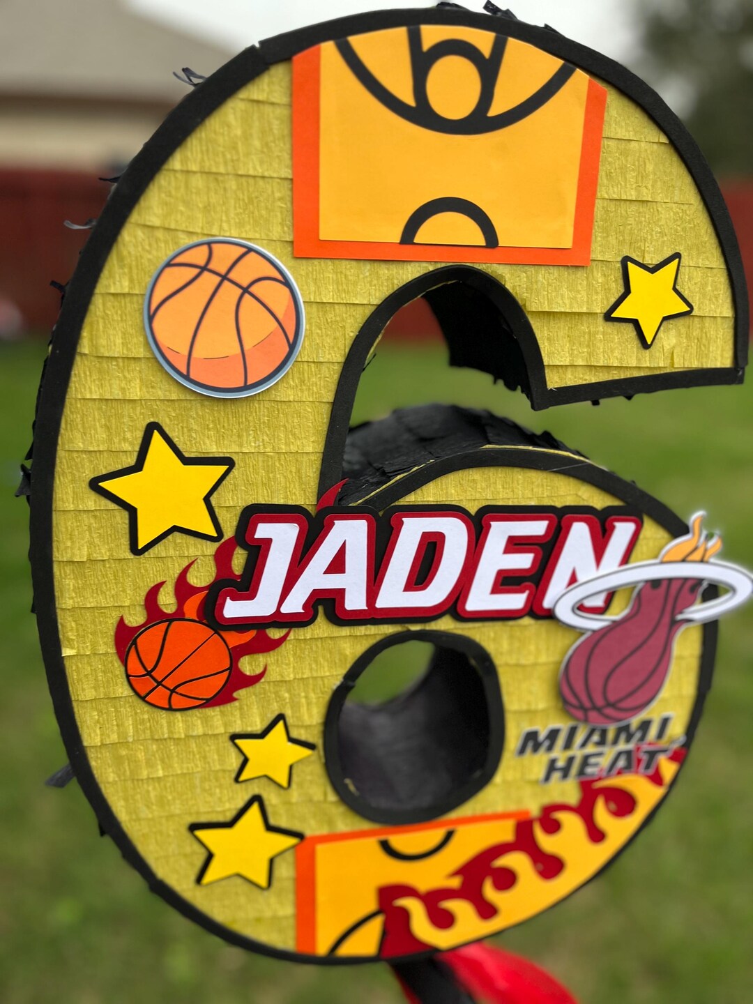 Custom Basketball Pinata - Etsy