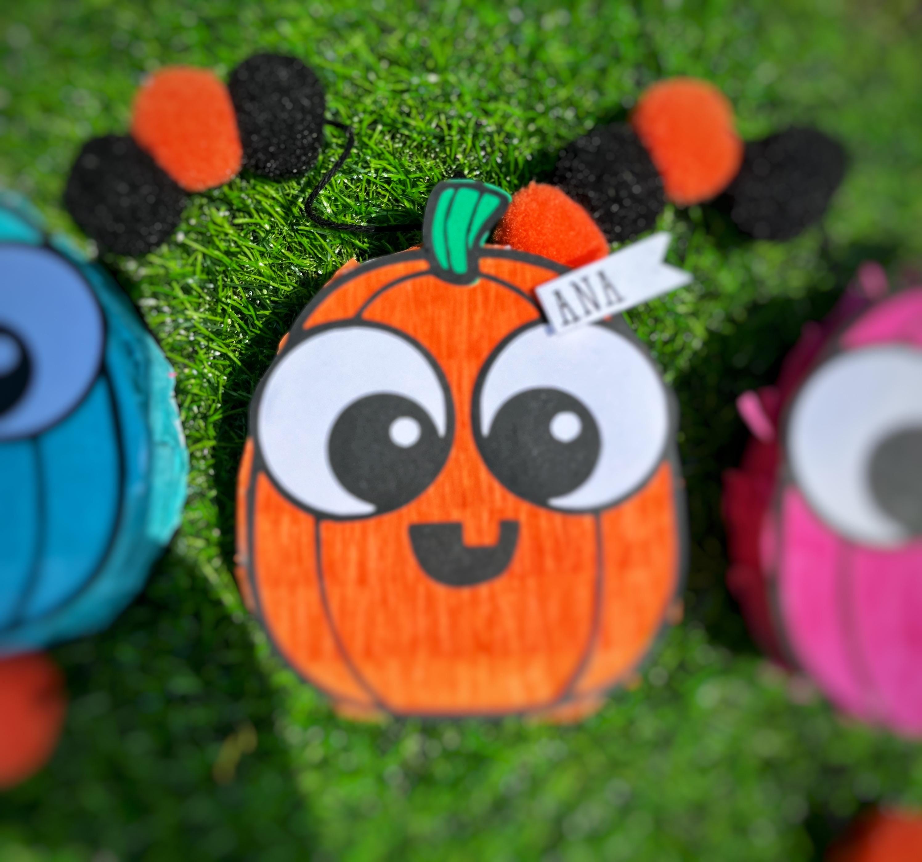 Halloween Mini Pinatas Halloween Pumpkin Bat Frankenstein Witch Hat - Etsy