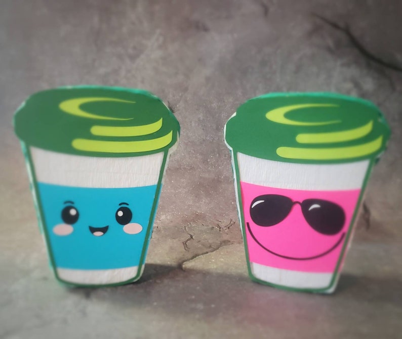 Coffee Cup mini pinatas favor Teacher Apreciation gift | Etsy