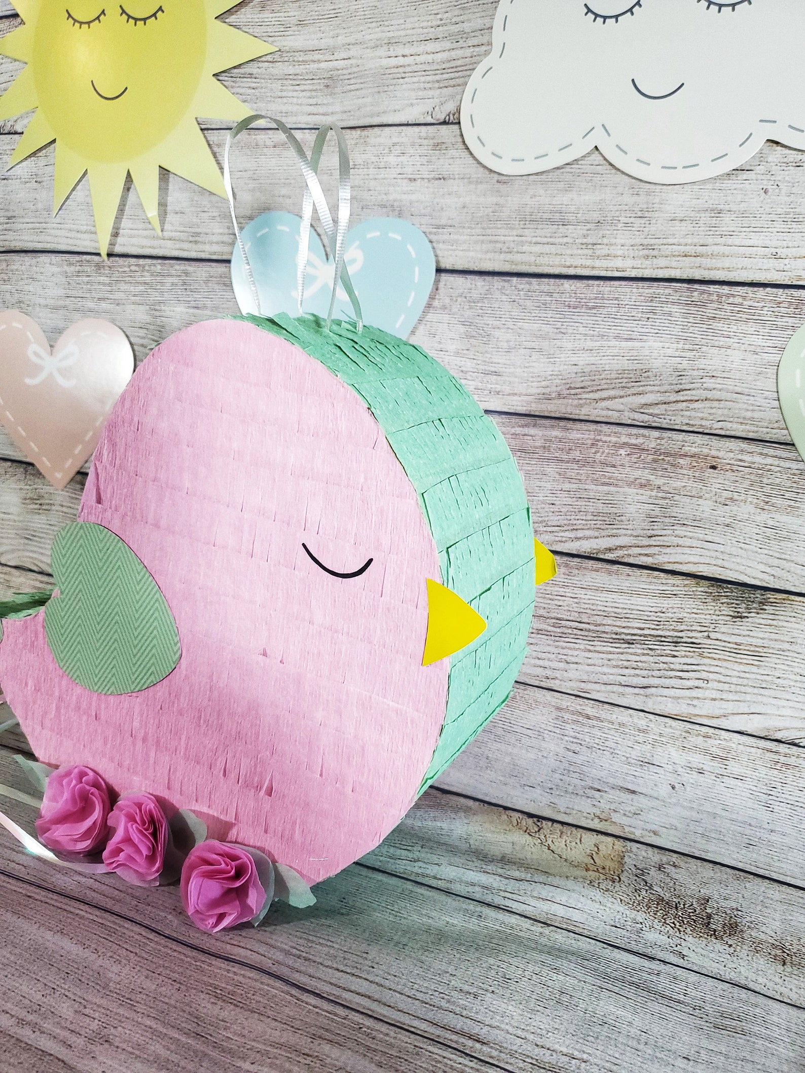 Little Birds Pinata Baby Girl Birthday - Etsy
