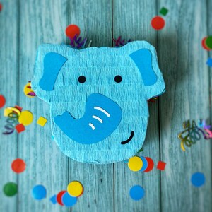 Jungle Pinata Mini Pinatas Hippo Elephant Lion Tiger Party Favors - Etsy