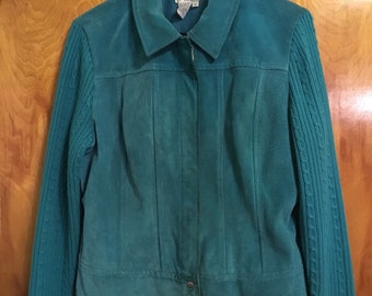 Turquoise Jacket - Etsy