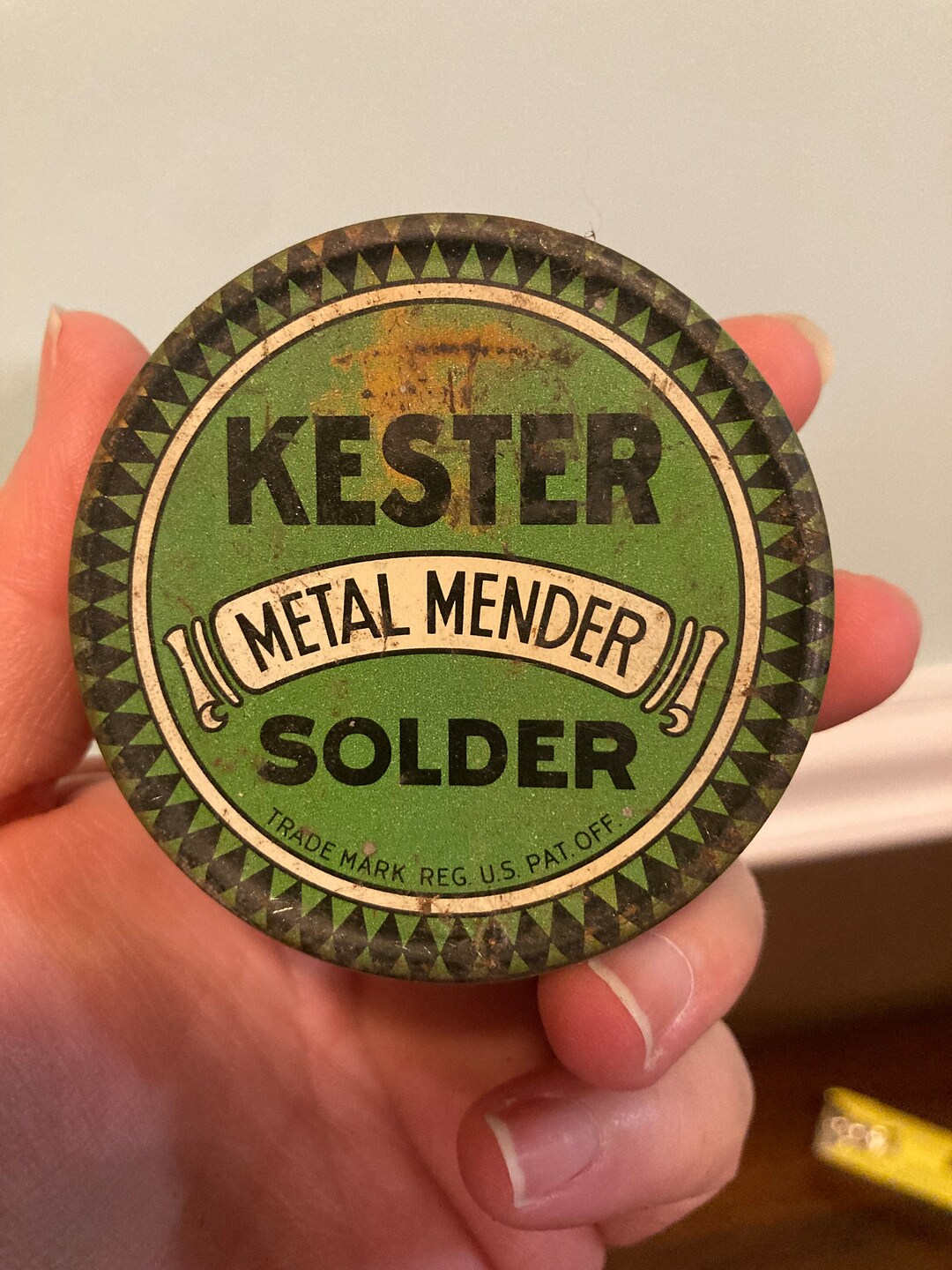 Vintage Tin Advertisement Kester Metal Mender Solder Full Contents - Etsy