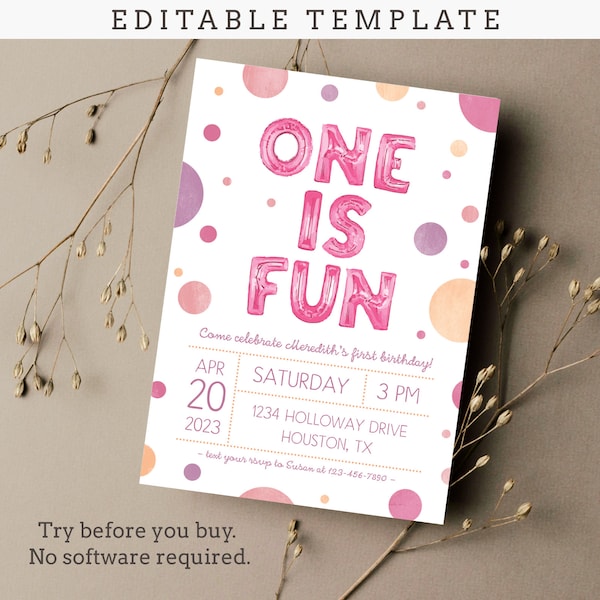 Fun Invitation - Etsy