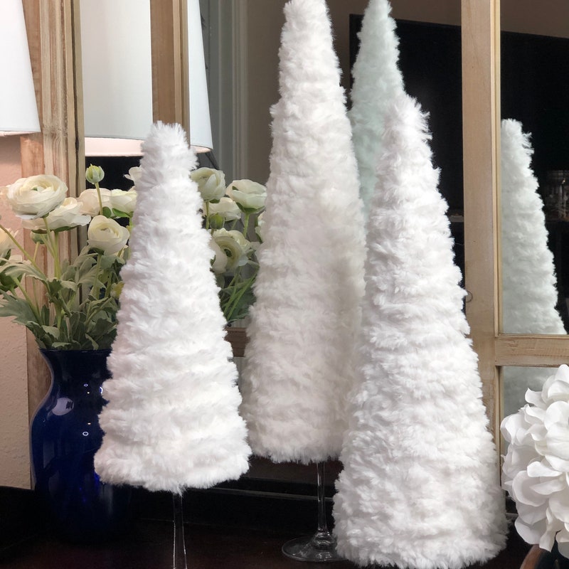 White Christmas Tree - Etsy