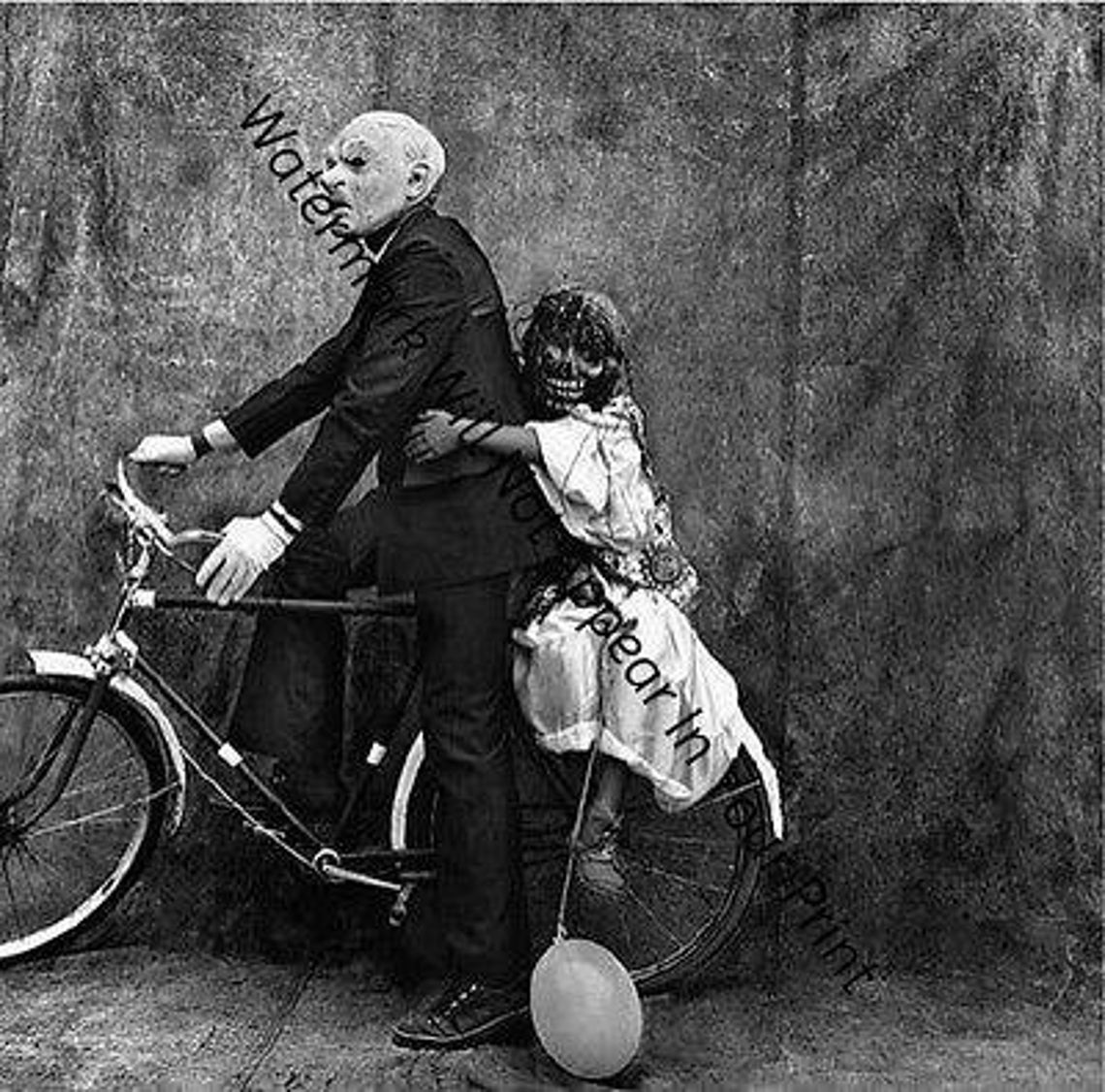 Spooky Freaky Odd Creepy Strange Weird Scary Bicycle Ride | Etsy