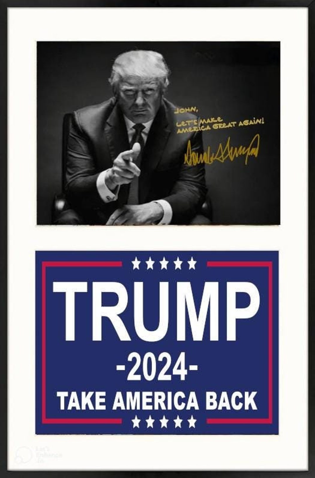PERSONALIZED & LIMITED EDITION President Donald Trump 2024 Campaign ...