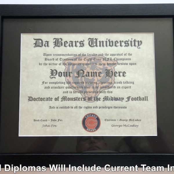 Chicago Bears Template - Etsy