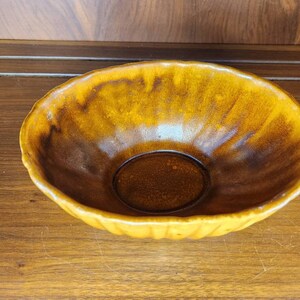 Haeger Pottery Oval Ribbed Planter in Rust and Brown Toned 4020 - Etsy