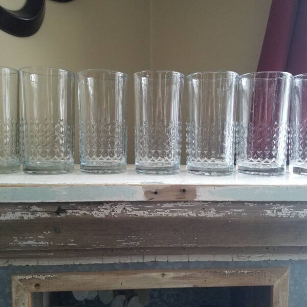 Glass Tumbler Set - Etsy