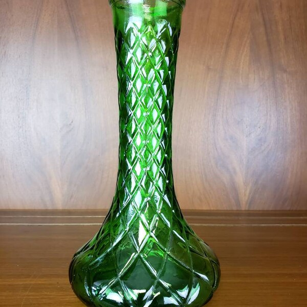 Small Green Vase - Etsy