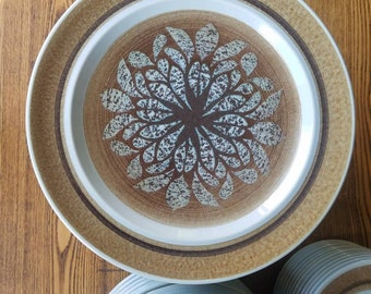 Franciscan Earthenware Nut Tree Pattern Dinner Plate Set of 3 - Etsy