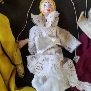 Vintage String Puppet Set Marionette Dolls - Etsy