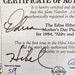 Edna Hibel Collector Plate Original Box Signature Abby and Lisa Mother ...