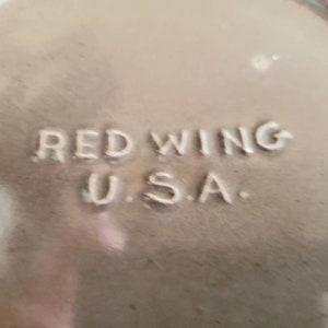 Red Wing Pottery Turtle Dove Pattern Bowl Set of 4 Vintage Red Wing ...