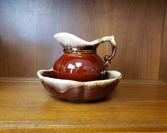 Mccoy Pitcher and Basin - Etsy