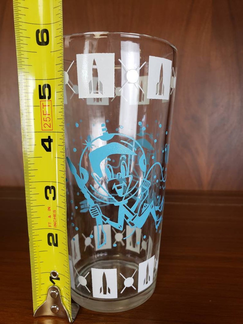 Hazel Atlas Space Cadet Tumbler 1950s Fantasy Glassware - Etsy