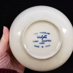 Winfield Dragon Flower Mid Century Dinnerware Pink and Brown Dessert ...