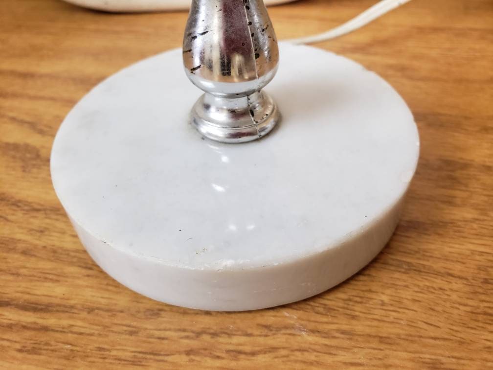 Vintage Clear Glass Lamp Small Accent Light - Etsy