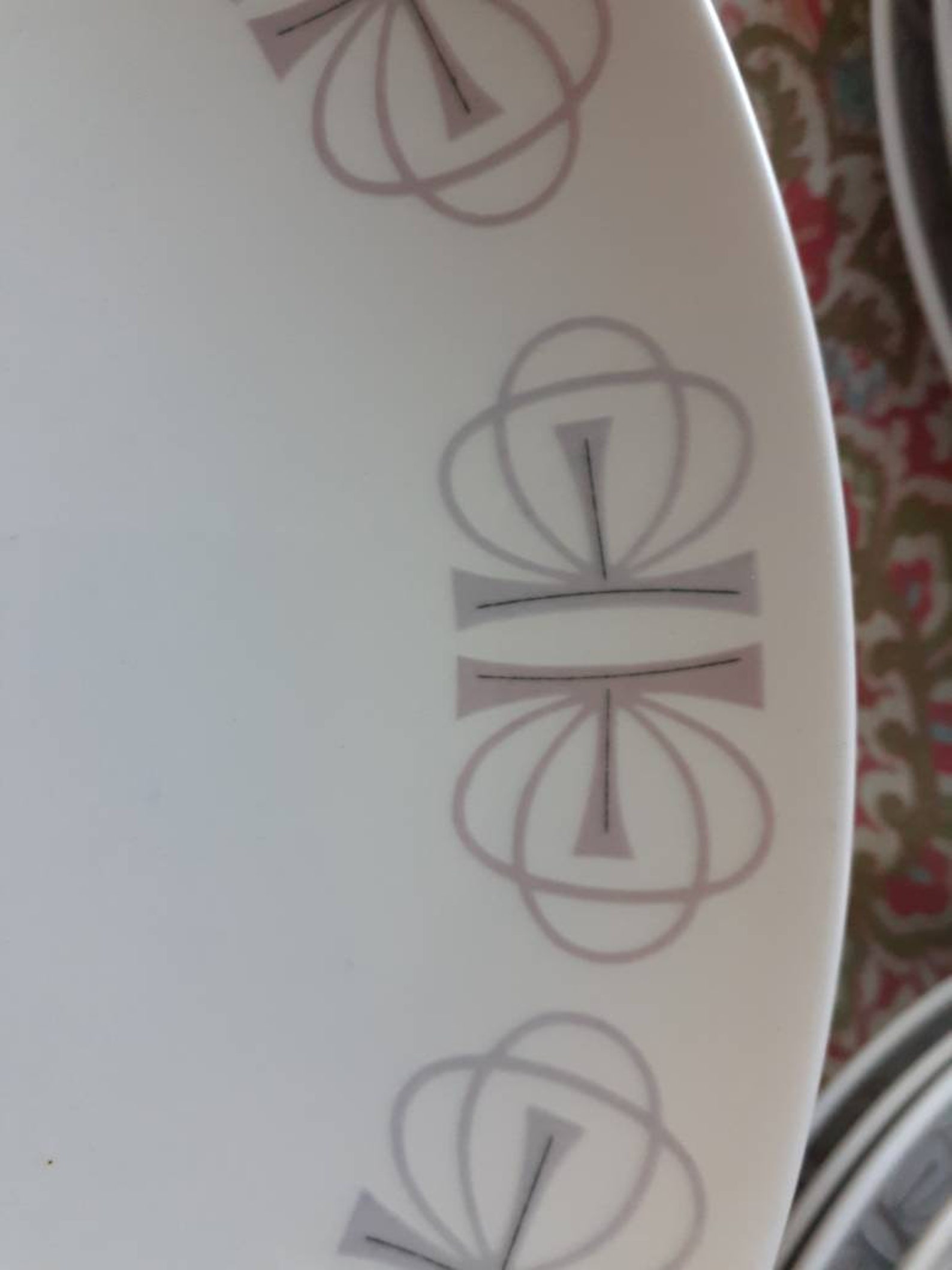 Franciscan Whitestone Ware Merry Go Round Pattern Vintage | Etsy