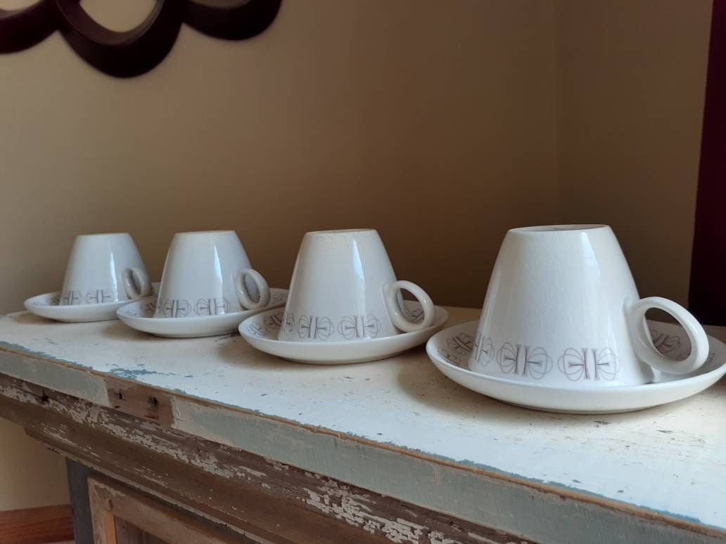 Franciscan Whitestone Ware Merry Go Round Pattern Vintage - Etsy