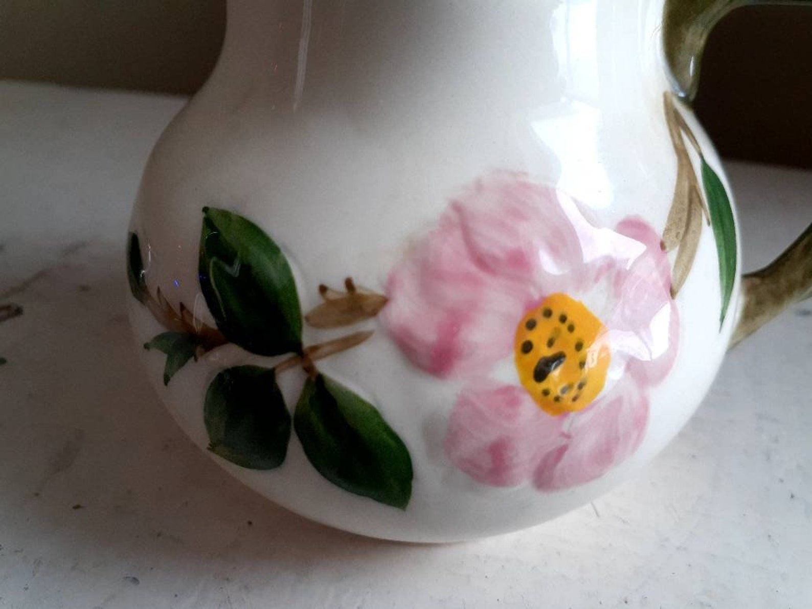 Franciscan Creamer Pitcher Dessert Rose Pattern Vintage Mcm - Etsy
