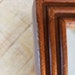 Mirror Set of 2 Square Brown Wooden Framed Chunky Brown Frame - Etsy