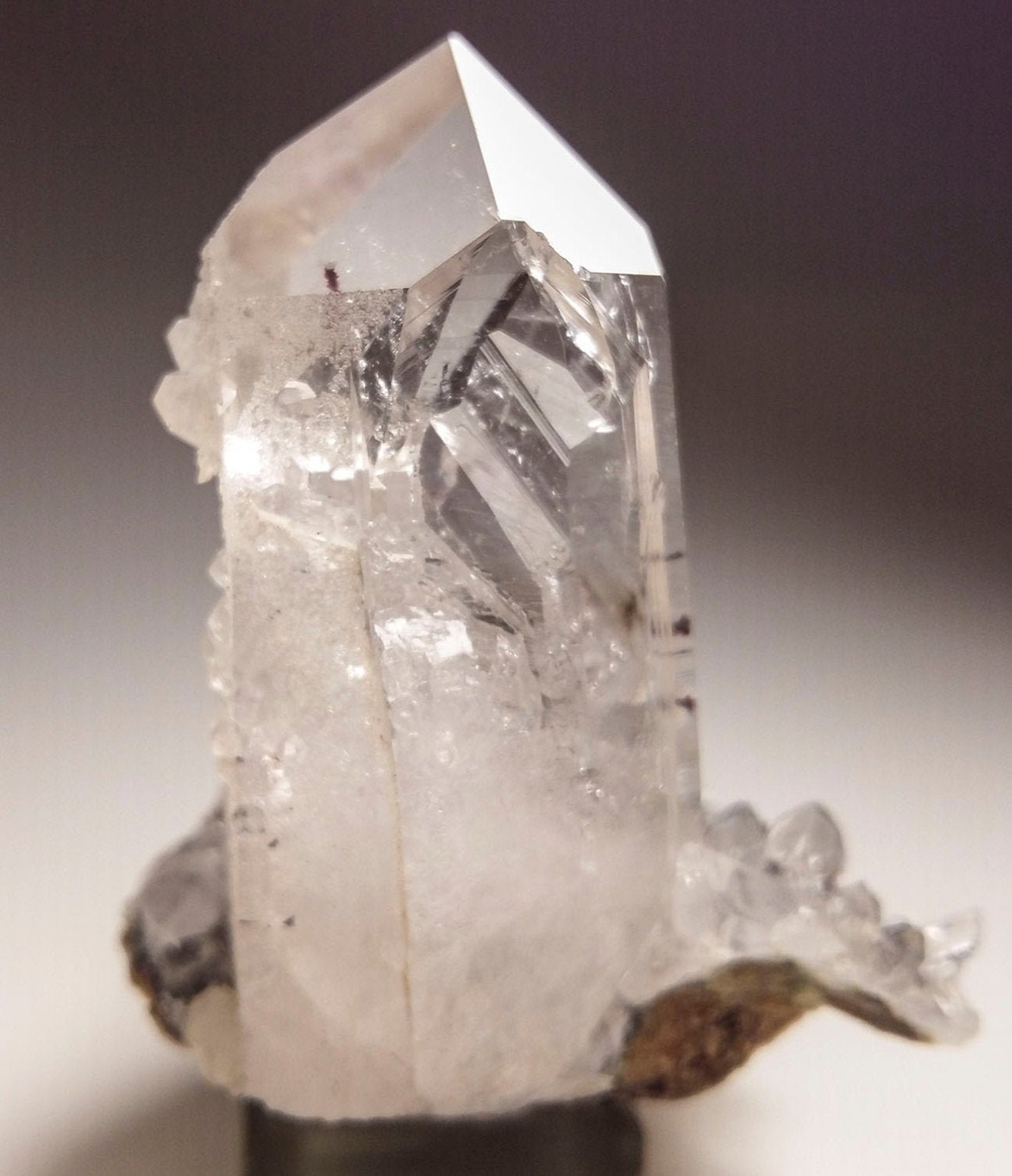 Wow! Quartz Crystal Cluster With Analcime, Hematite Flecks, Brandberg ...