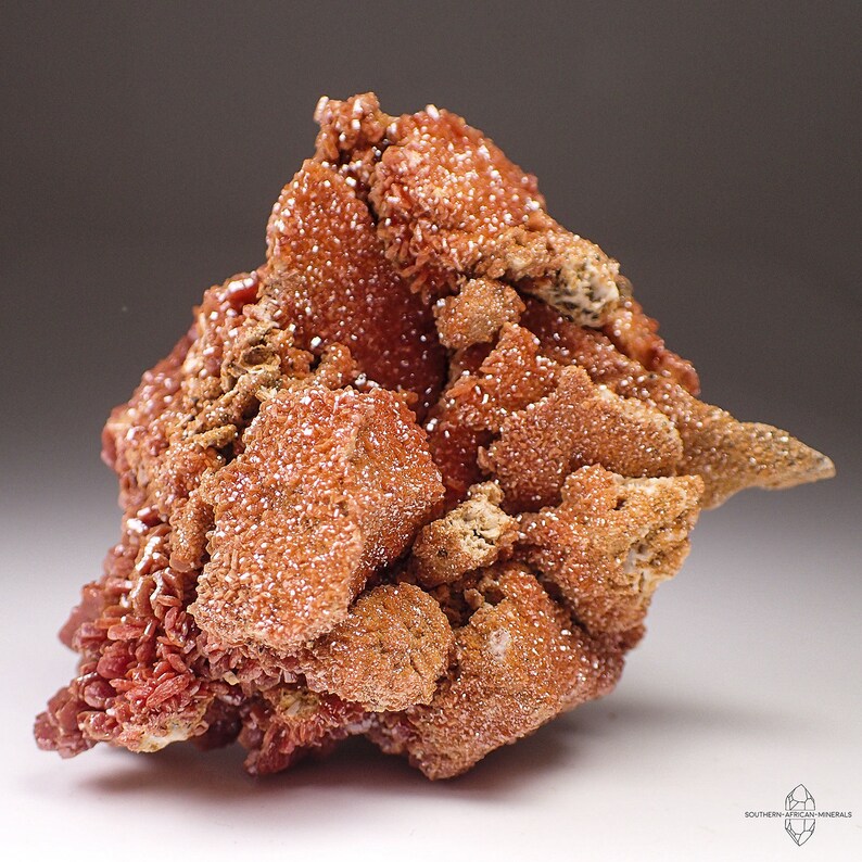 Gorgeous! Vanadinite Crystal Specimen, Mibladen Morocco - Etsy