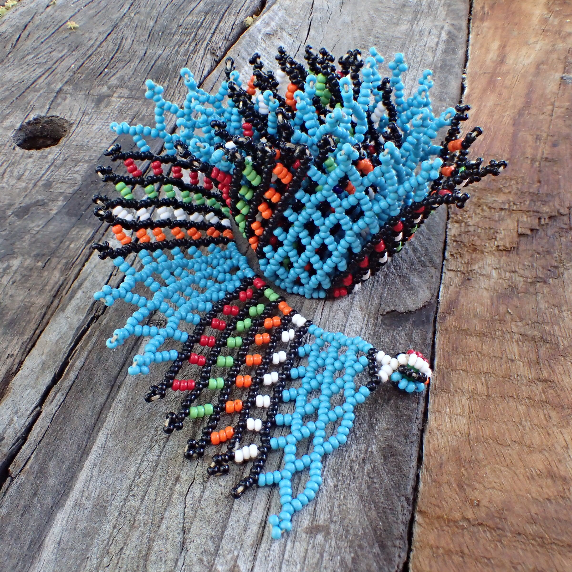 Beautiful Multi Colored Tribal Ndebele Bead Necklace - Etsy