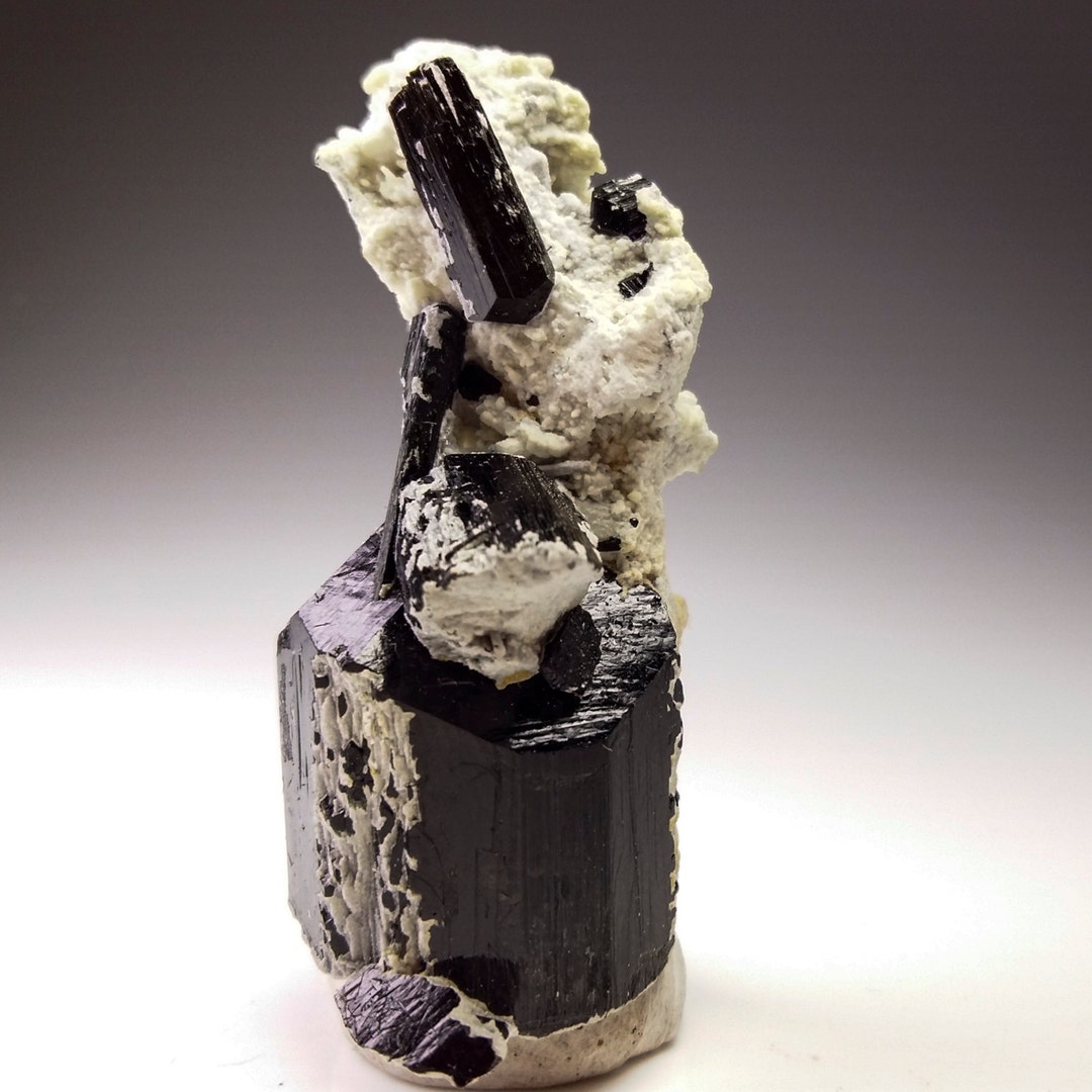 Stunning Black Tourmaline Crystal Specimen, Erongo Namibia - Etsy